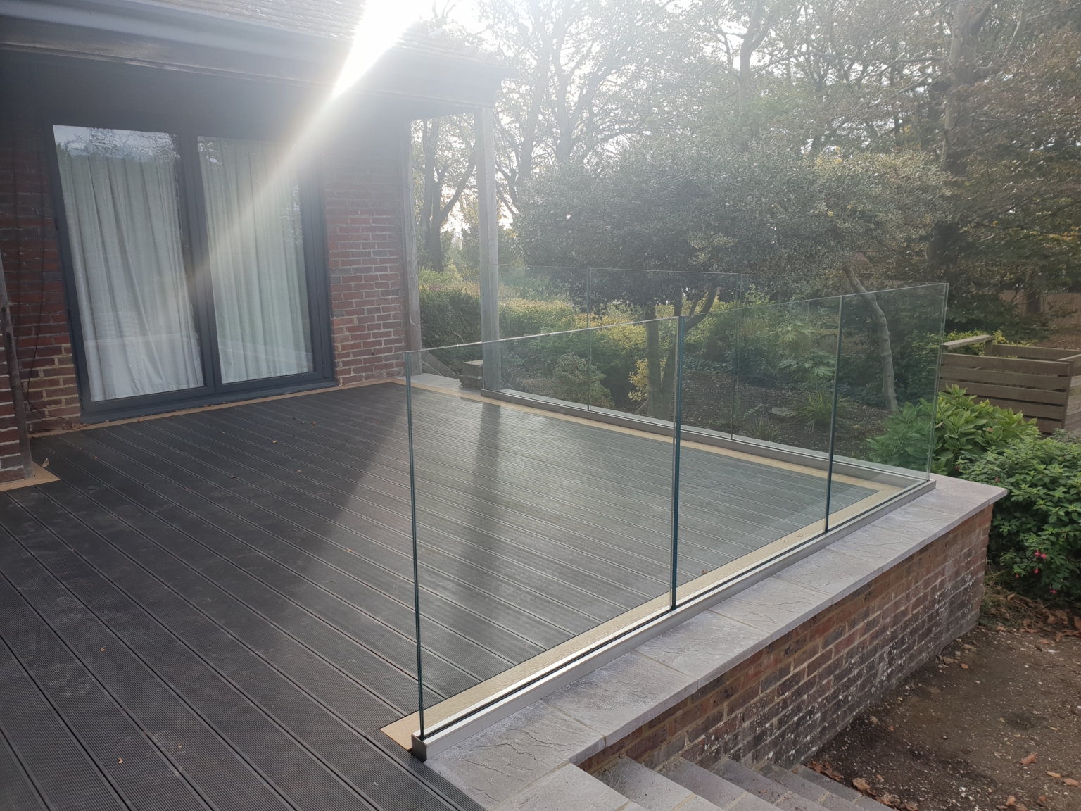 Frameless Glass Balustrade - South Coast Steel - Sussex Architectural ...