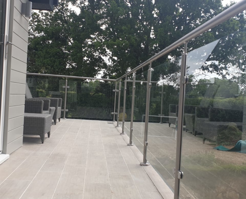 Post Glass Balustrade System - South Coast Steel - Sussex Architectural ...