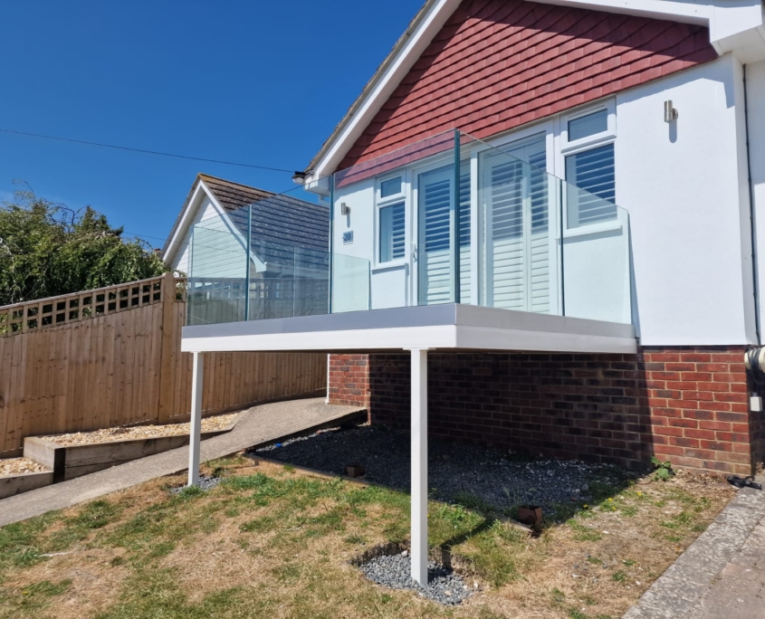 Walkout Balcony Platform - South Coast Steel - Sussex Architectural ...