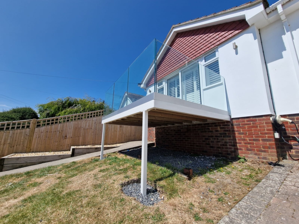 A walkout balcony installed in Saltdean - South Coast Steel - Sussex ...
