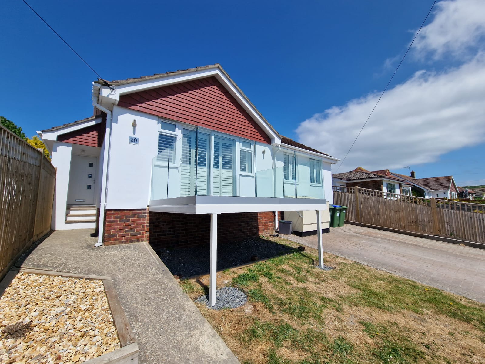 A walkout balcony installed in Saltdean - South Coast Steel - Sussex ...