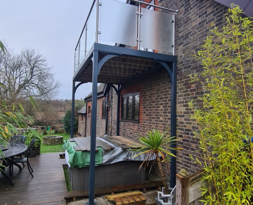 Walkout Balcony Platform - South Coast Steel - Sussex Architectural ...